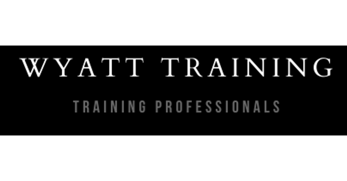 Products – Wyatt Training